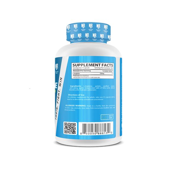 L-ARGININE 750MG (EU) – Muscle Rulz Store